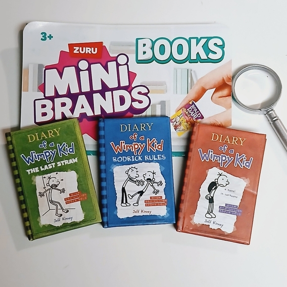 Zuru | Toys | Zuru Mini Brands Books Diary Of A Wimpy Kid Bundle | Poshmark